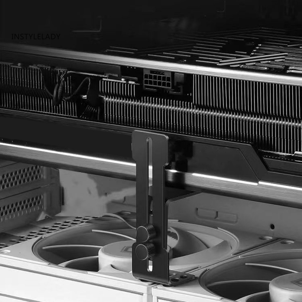 instylelady Gpu Support Bracket Adjustable Graphics Card Prop Universal ...