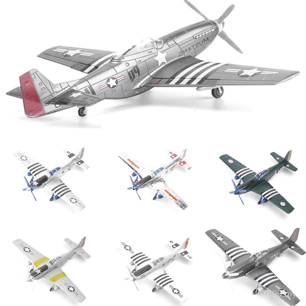 Fighter 1: 48 Simulation P-51 Mustang World War II Airplane Model ...