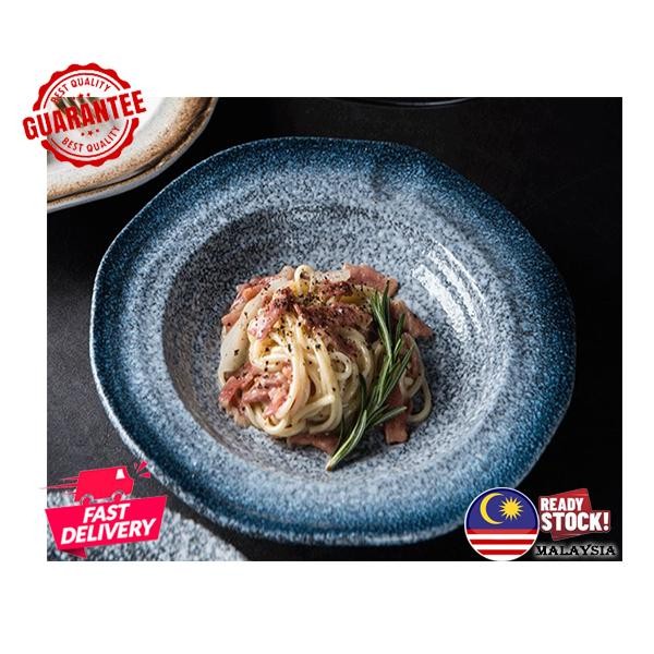 Prochef. 10 inch Seramik Pinggan Pasta. Plat Pasta.10" Round Spaghentti ...