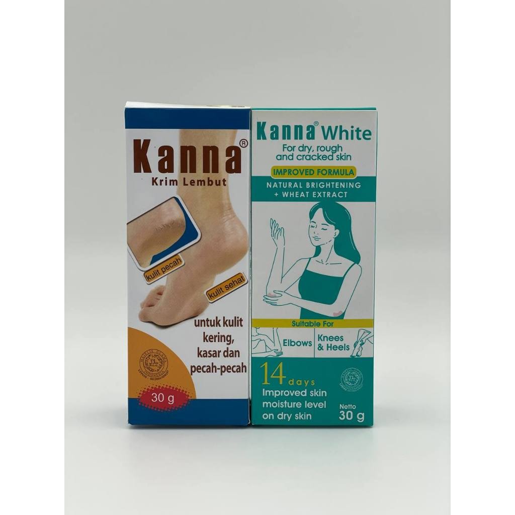 KANNA SOFT CREAM 30GM UNTUK KULIT KERING, KASAR DAN PECAH PECAH ...