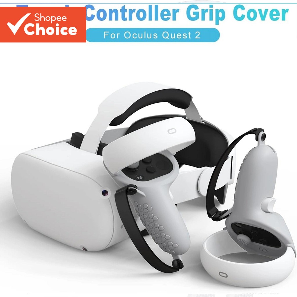 Controller Grip for Oculus Meta Quest 2 Accessories Grips Cover for VR ...