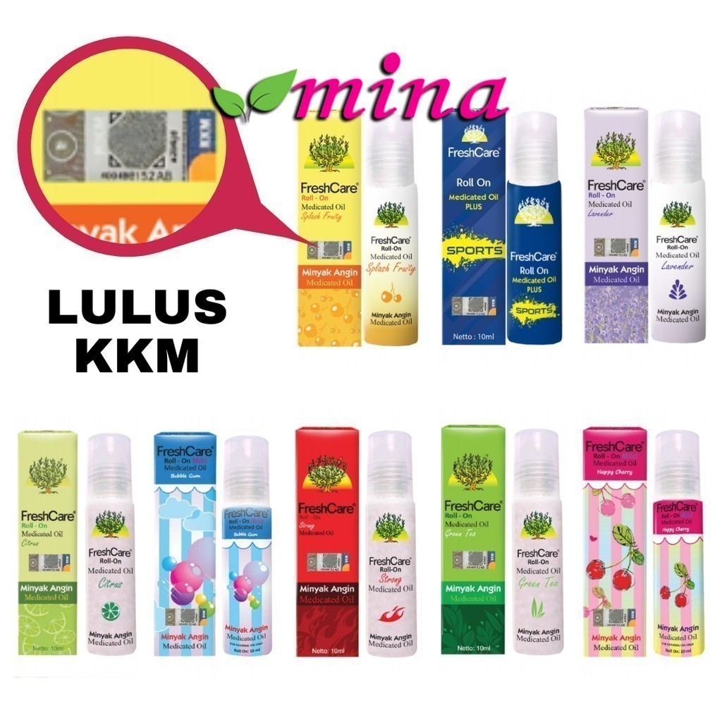 FRESHCARE Minyak Angin Aromatherapy Aroma Terapi Malaysia Lulus KKM Fresh Care Safe Care Strong ...