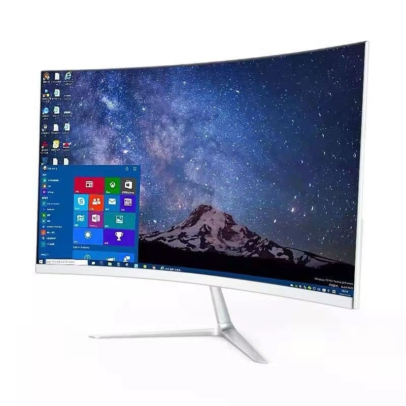 Monitor Samsung 32-inci Muka Langsung HD Tanpa Sempadan 27-inci Monitor ...