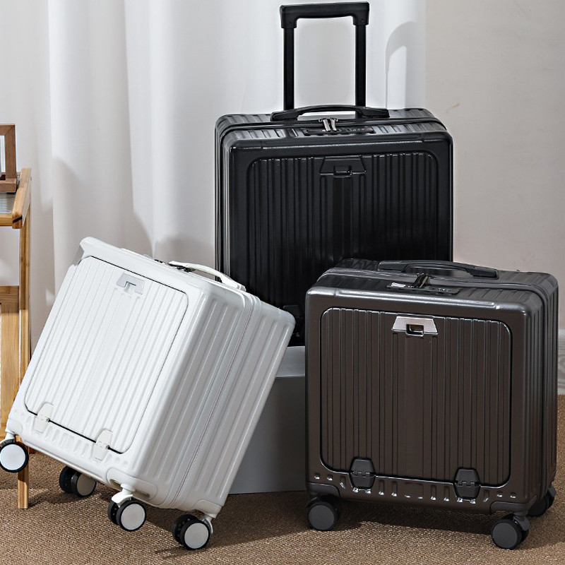New Front Opening Lid Suitcase Laptop iPad Layer multifunctional Mini ...