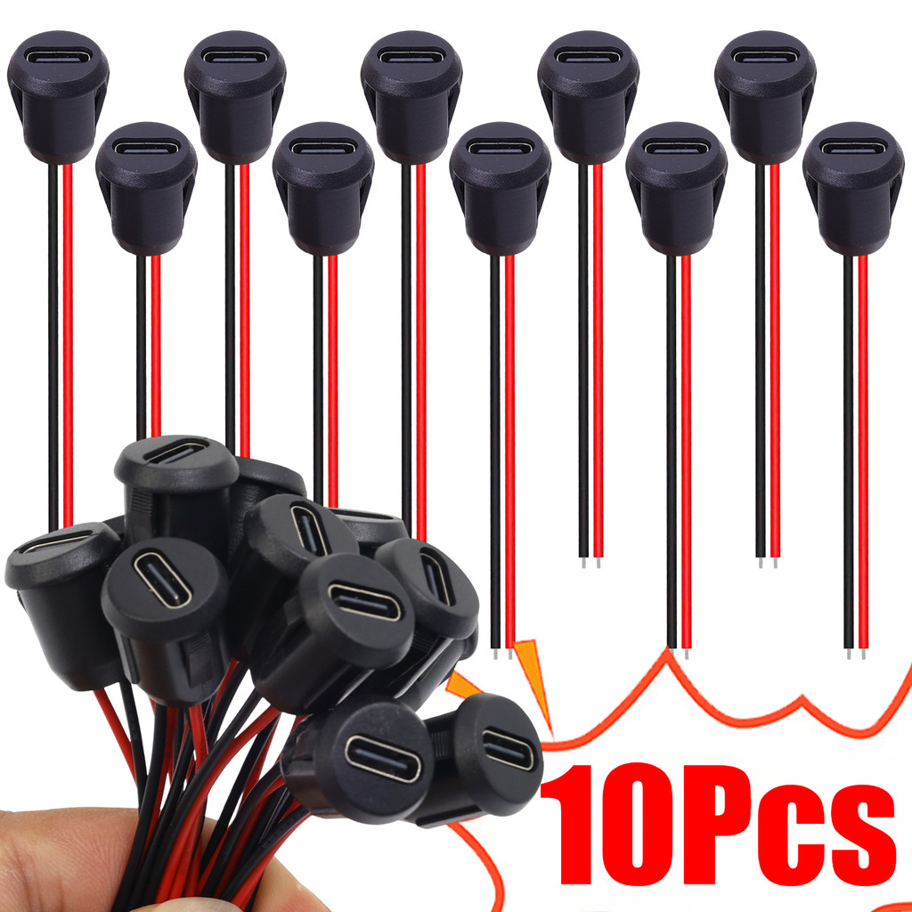 Universal 5V 3A Type-C Female Fast Charging Connector Extension Adapter ...