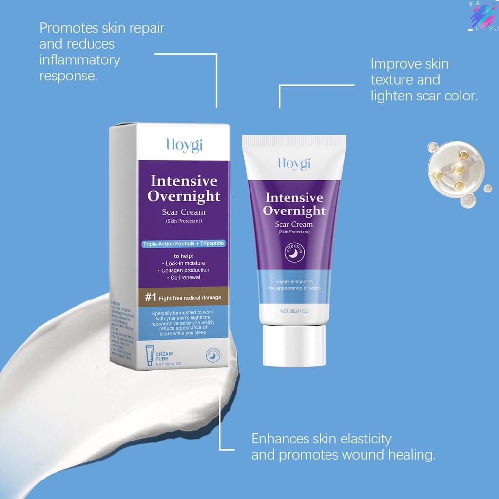 Body Skin Overnight Scar Cream Practical Trauma Stretch Marks Relief ...