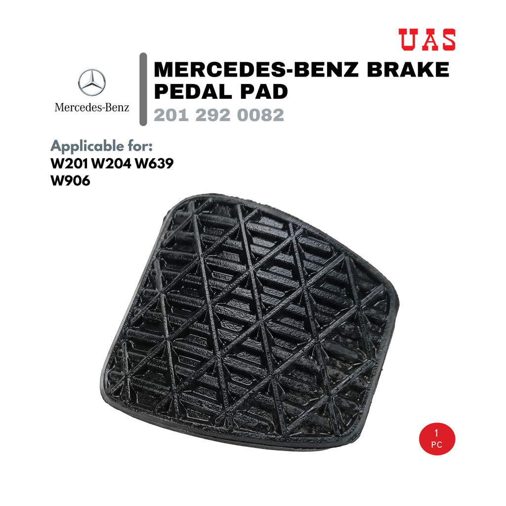Mercedes Brake Pedal Pad 201 292 0082 (1pc) Applicable for W201 W204 ...
