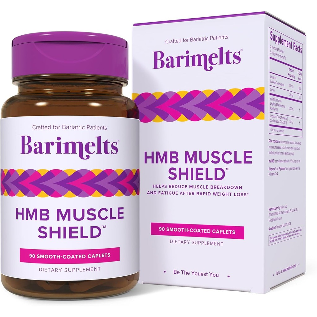 BariMelts HMB Muscle Shield for GLP-1 Users and Bariatric Patients ...
