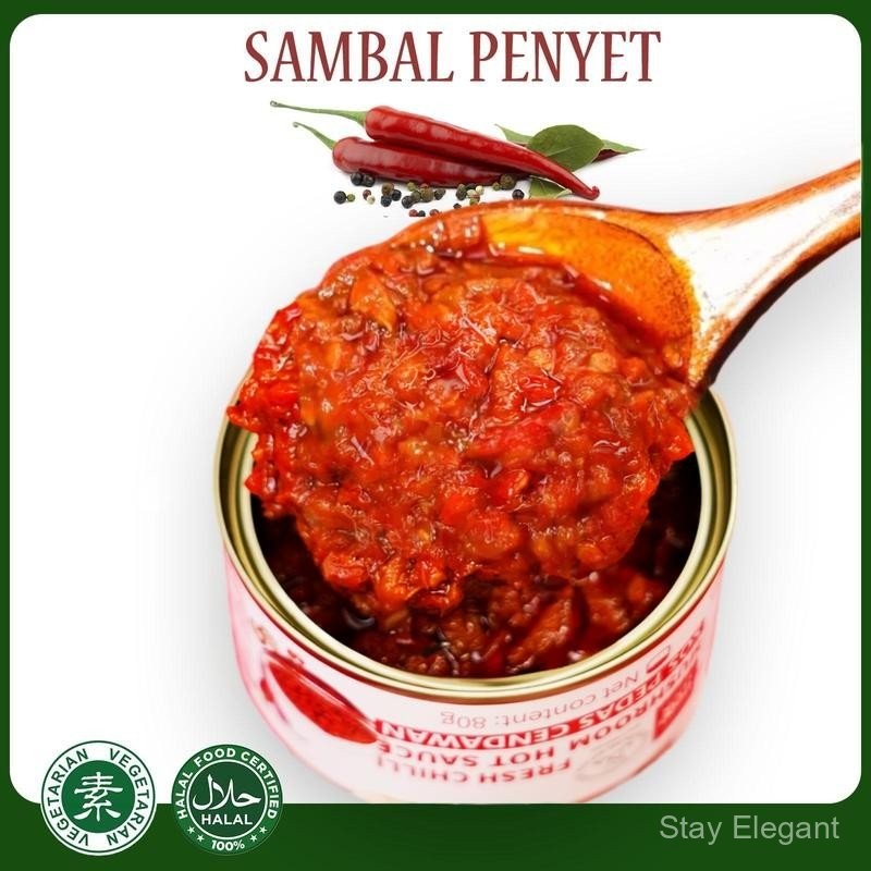 [GOODLUCK] Cili Sauce Cendawan Halal, Sauce Cili Cendawan Pedas, Sesuai ...