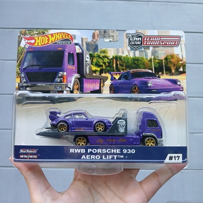 Limited Edition!!! HOT WHEELS RWB PORSCHE 930 AERO LIFT TEAM TRANSPORT ...