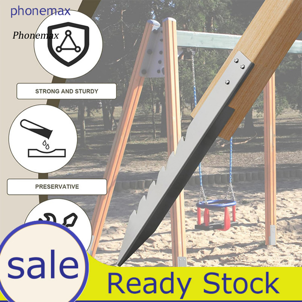 Durable Swing Set Hardware Galvanized Steel Swing Stakes Rust-resistant ...