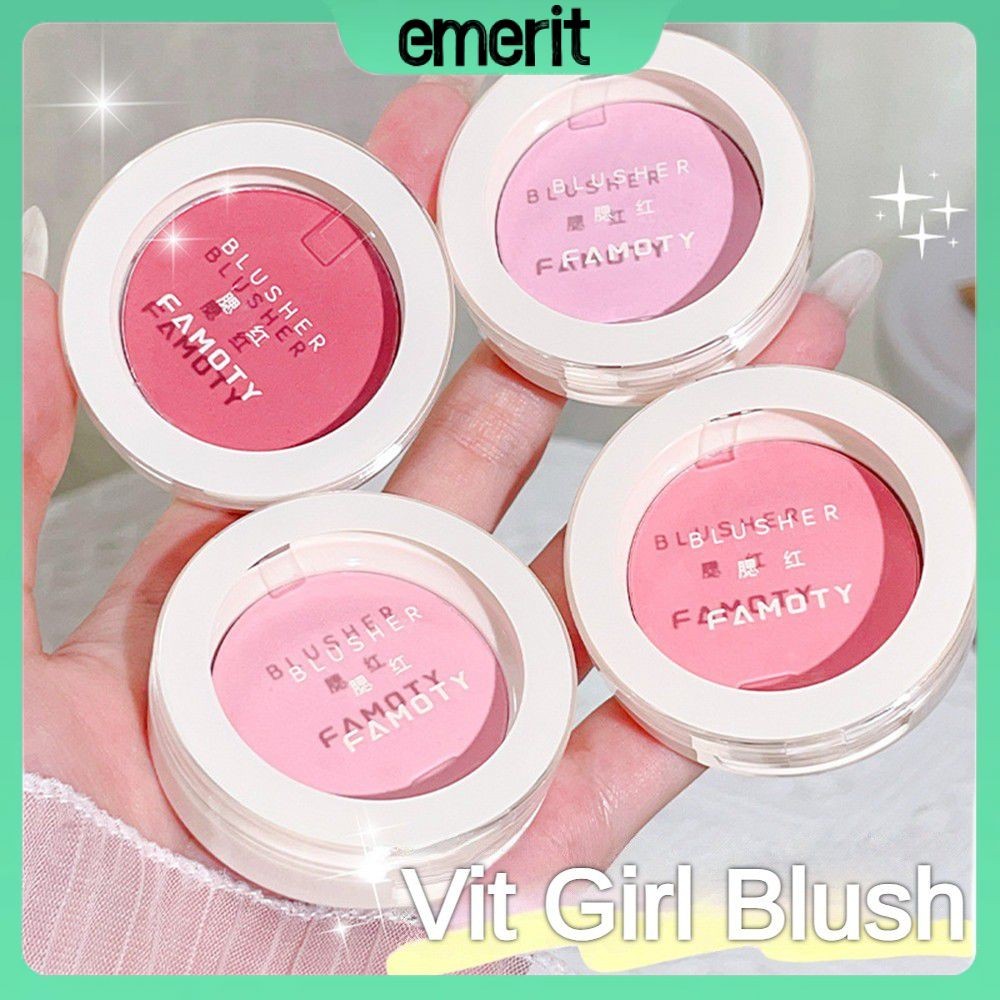 Fast Shipping FAMOTY Monochrome Blush Cream Powder Low Saturation Soft ...