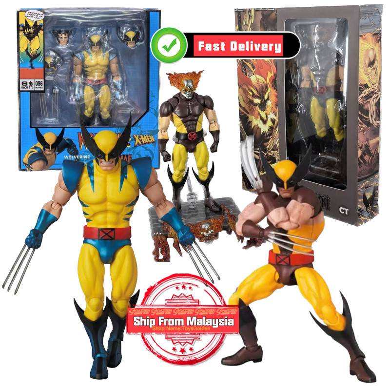 Marvel Hellverine Wolverine Evil Wolf Mafex 096 138 X-Men Action Figure ...