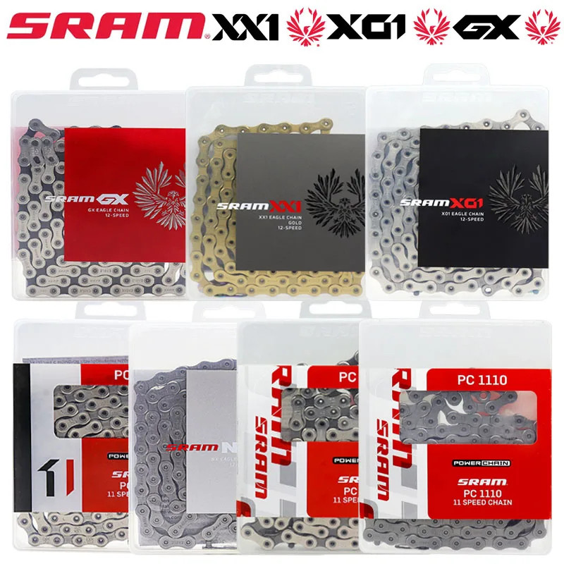 SRAM EAGLE XX1 X01 GX NX PC XX1 1110 1170 11/12S MTB Road Chain 126L ...