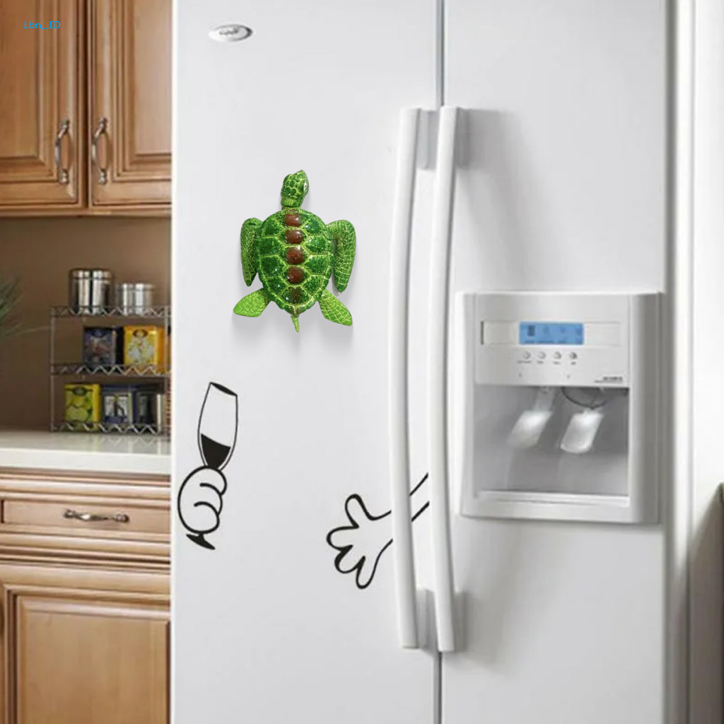 IBN- Realistic Turtle Magnet Fridge Decor Magnet Adorable 3d Tortoise ...