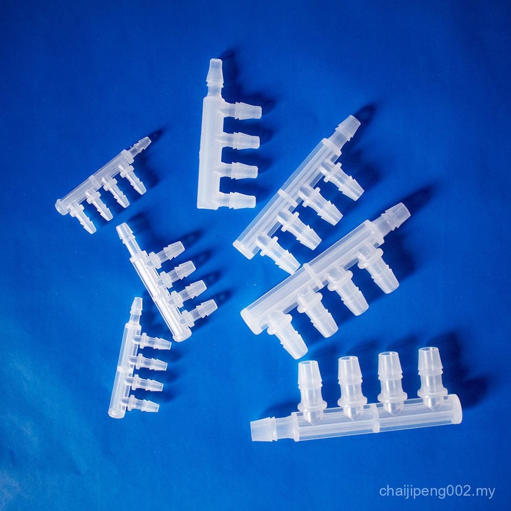 [2409 People Collection] Plastic Five-Way Plastic Hose Joint Pagoda ...