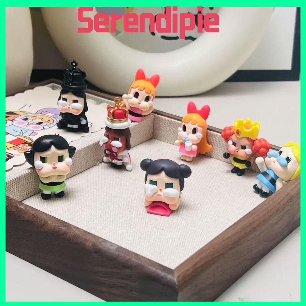 SERENDIPIE Mini Ornaments, Popbean Cartoon Crybaby Box, POP MART The Powerpuff Girls Series Box ...