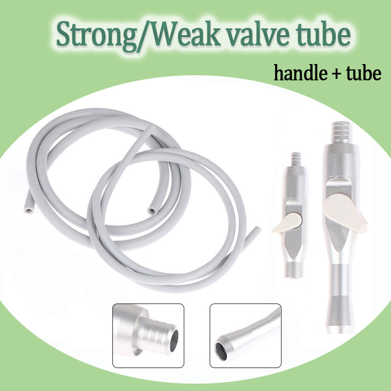 Detachable Aluminum Strong/Weak Suction Handle Suction Straw for Dental ...