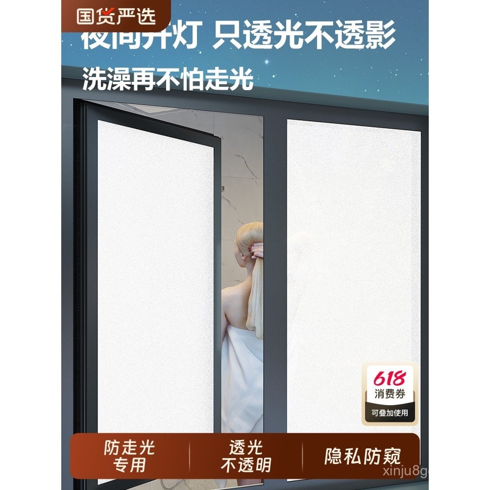 Frosted Glass Stickers Transparent Opaque Anti-glare Window Stickers ...