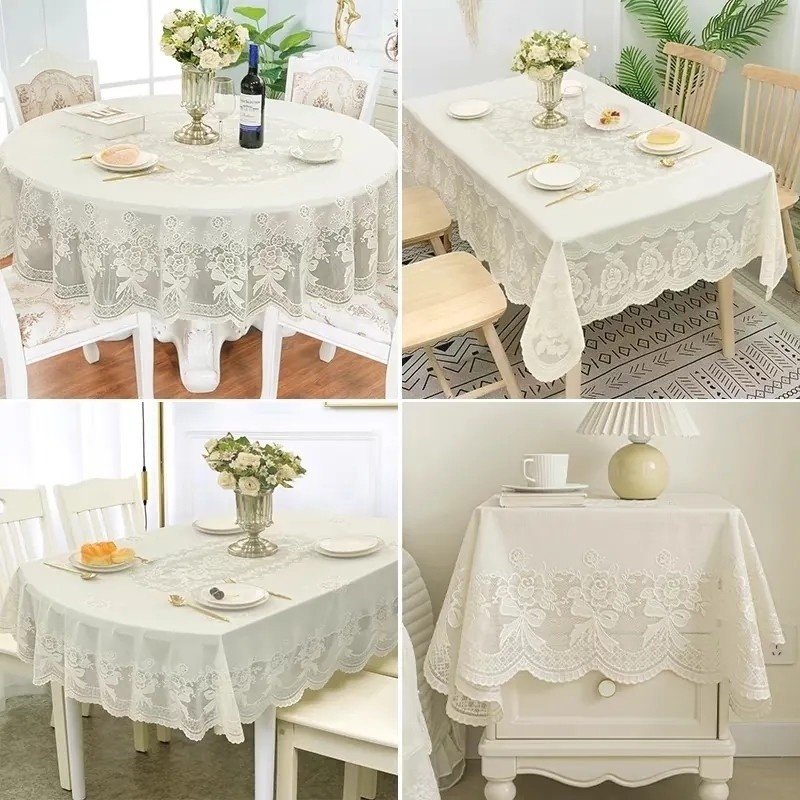 Tablecloth Waterproof Anti-scalding Disposable Long Oval Tablecloth ...
