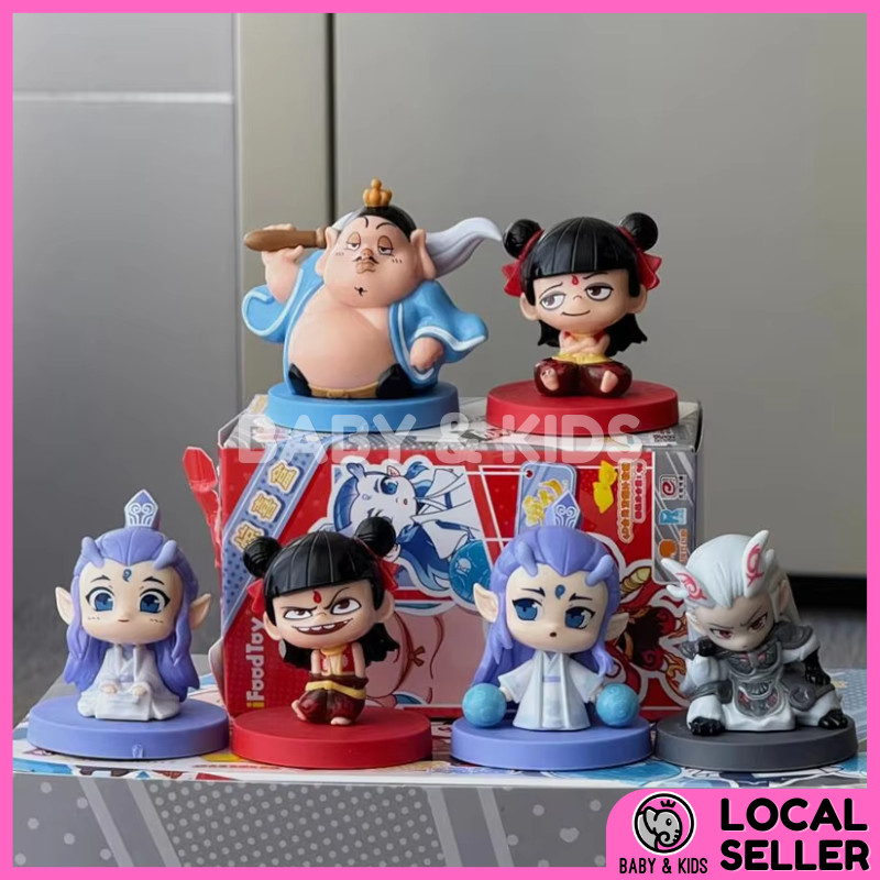 Nezha2 Blind Box Doll Chinese Style NeZha Anime Figure Toys Desktop ...