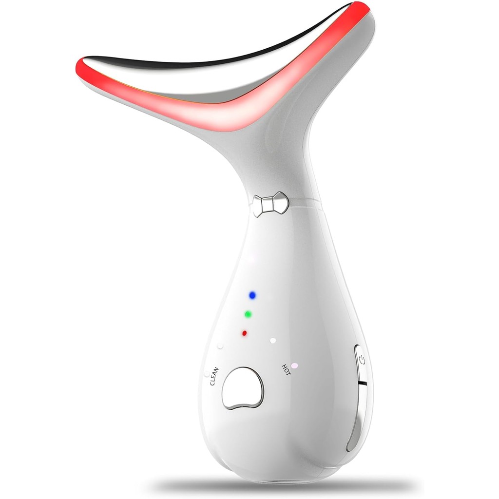 Red Light Therapy for Face and Neck,Facial Wand,Wavy Chic Beauty ...