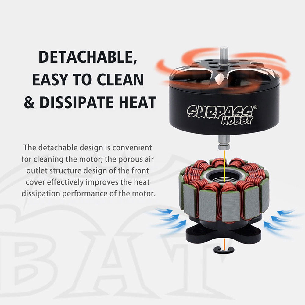 SURPASS HOBBY BAT S15 S22 Series Brushless Motor High Quality Violent ...