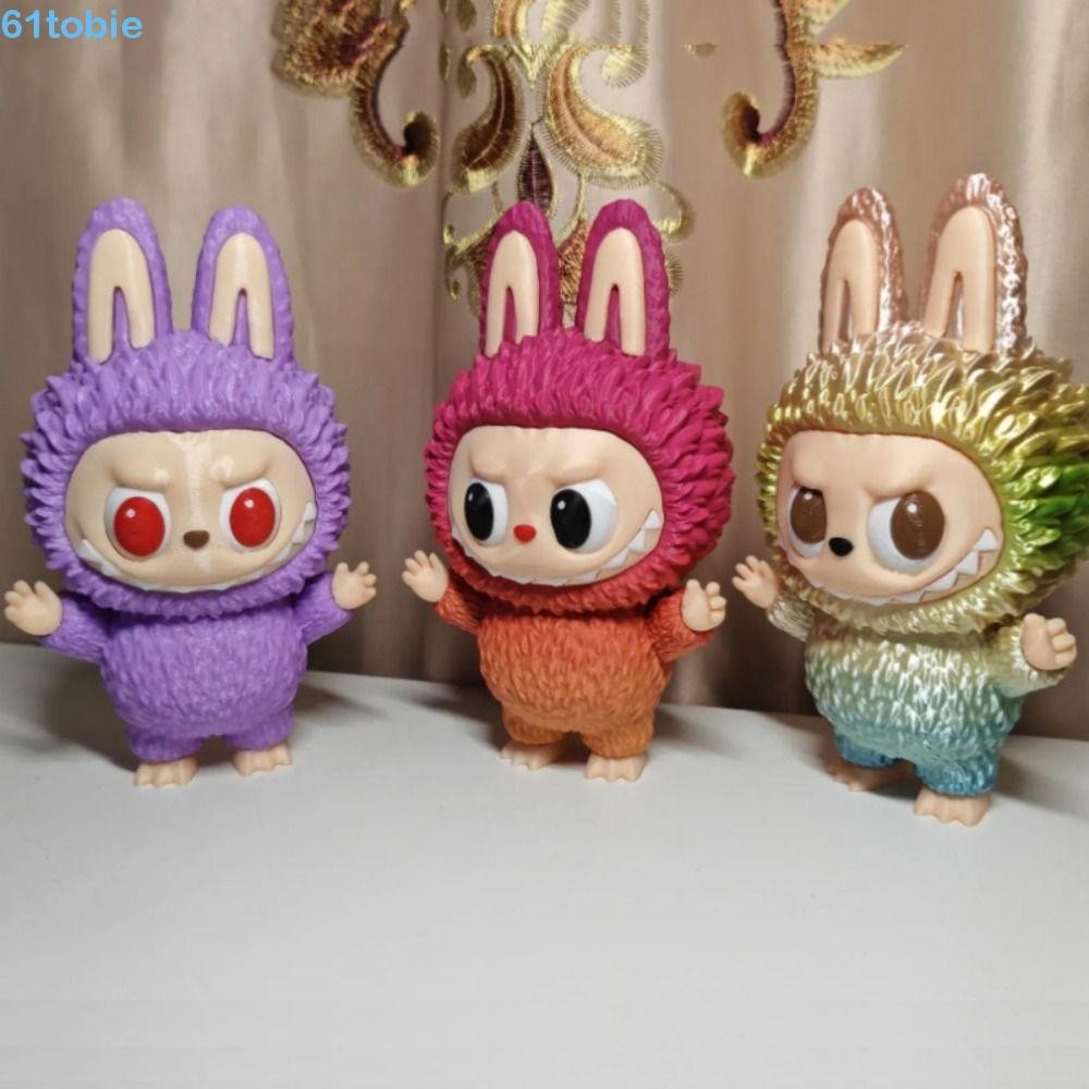 TOBIE 3D Printing Labubu Model, Cute Style Cartoon Shape Labubu Figure ...