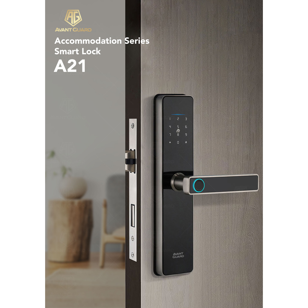 Smart Auto Lock AG A21 (Silver) / Smarter Way To Unlock Door-Lever ...
