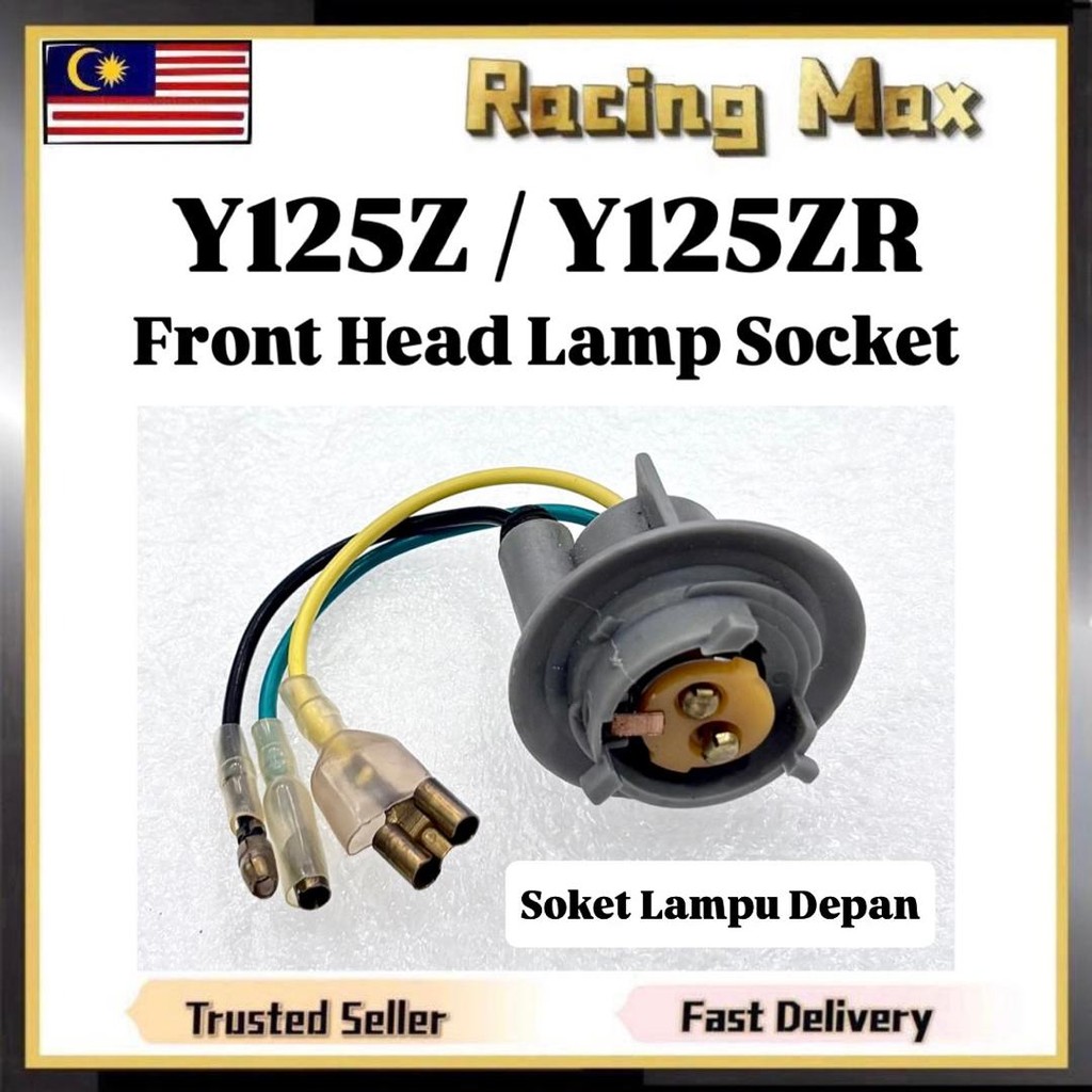 Yamaha Y125Z Y125ZR Y125 Z ZR 125Z 125ZR Front Head Lamp Socket ...