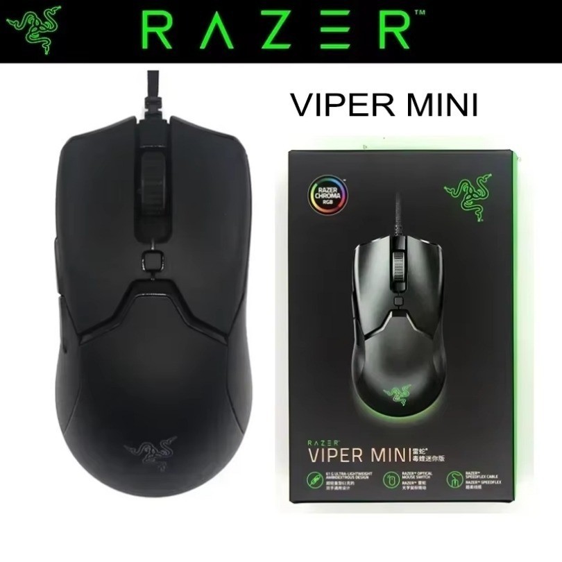 Razer Viper Mini Wired Gaming Mouse 8500DPI Optical Sensor Lightweight ...