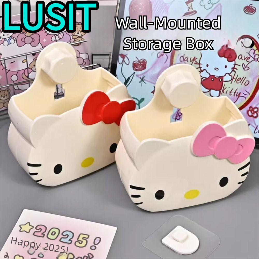 LUSIT Hello Kitty Bathroom Shelf, Sanrio Drainable Toothbrush ...