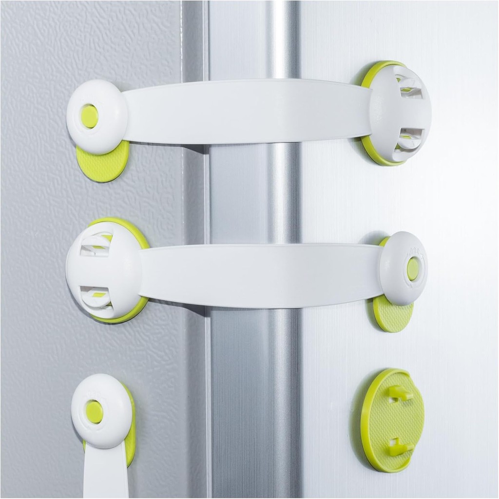 5 Pack Refrigerator Door Lock, Mini Fridge Lock Child Safety, Child ...