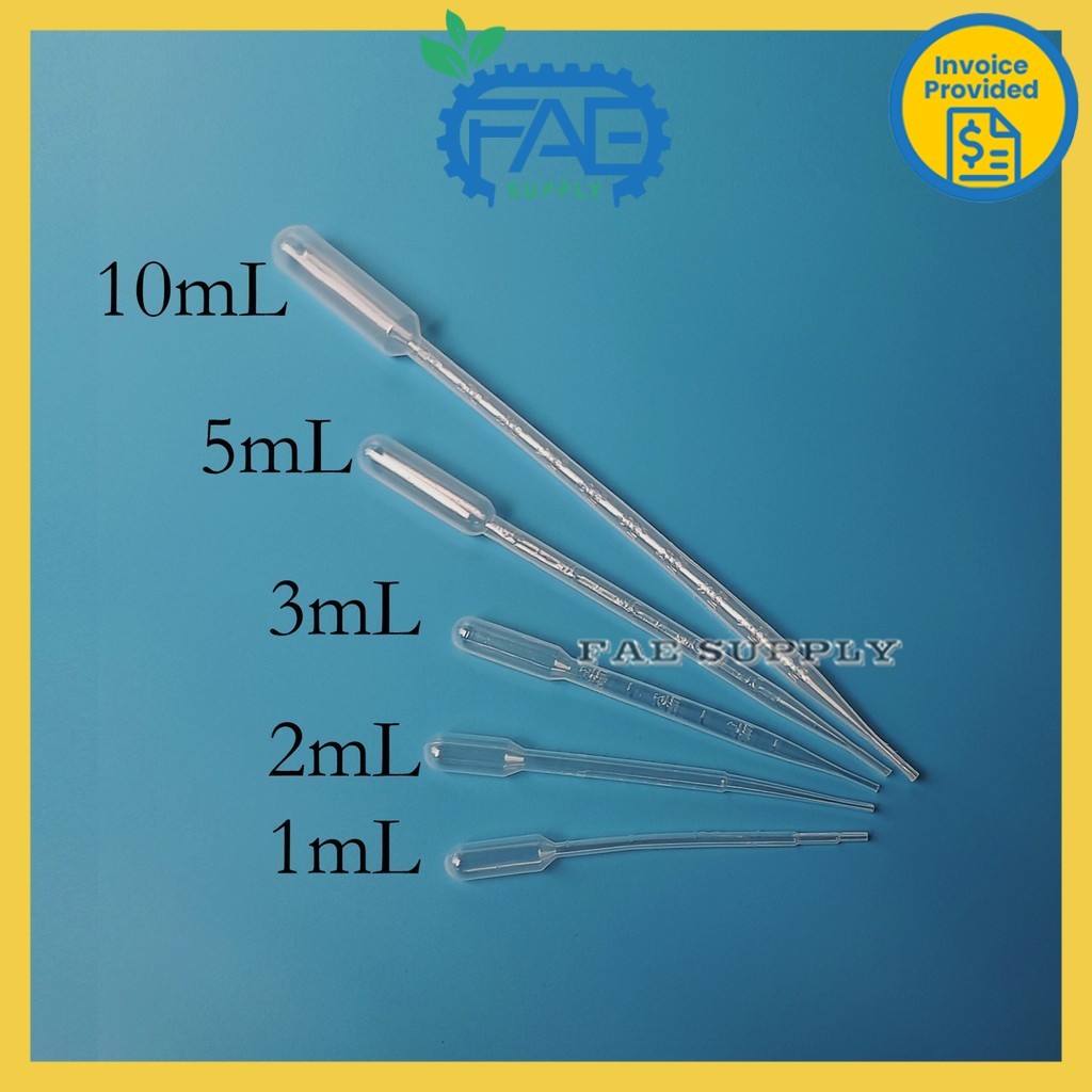 Pasteur Pipette Dropper Plastic Pipette transfer liquid Disposable ...