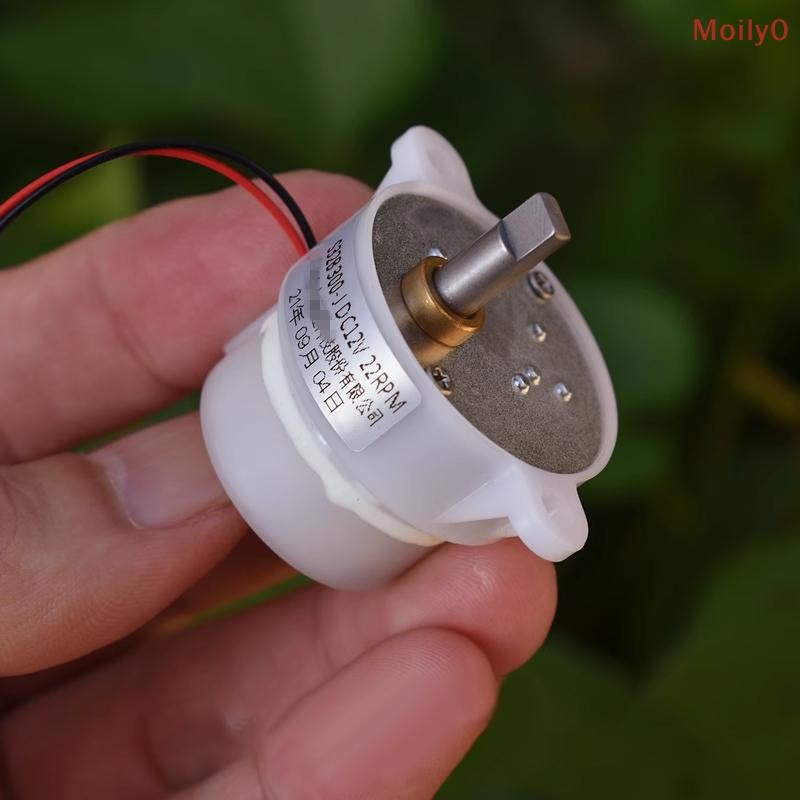 {Moily0} Micro 300 Full Metal Gearbox Gear Motor DC 6V-12V 22RPM Slow ...