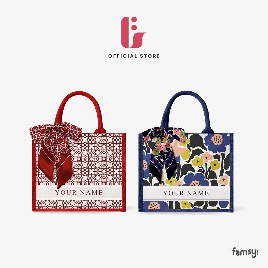 FAMSY Small Tote Bag - Budget Edition (With Name Customization ...