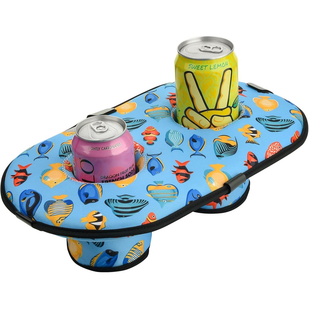 Hosoncovy Swimming Pool Floating Drink Holder Floating Beer Holder Can ...