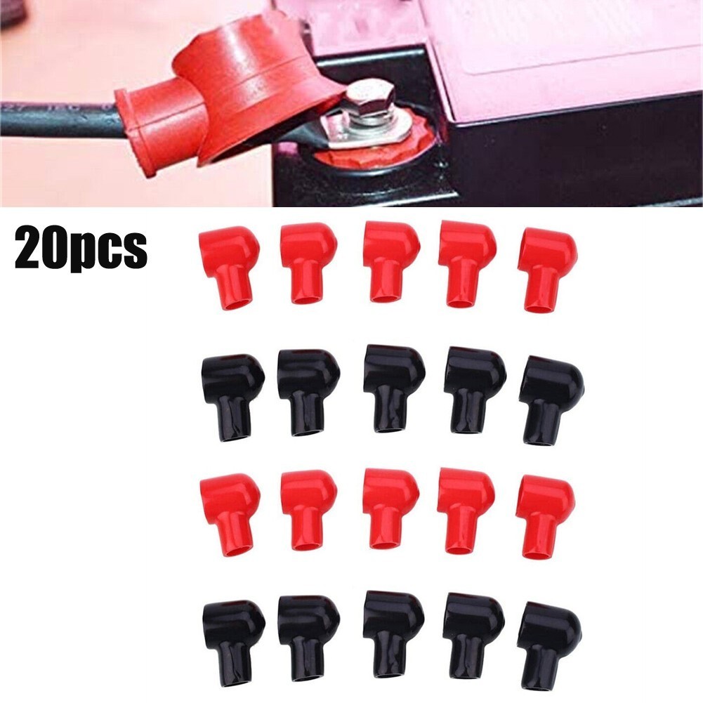 [ESYS-HOT] 20PCS Battery terminal cover Boots Insulating protective Lug ...