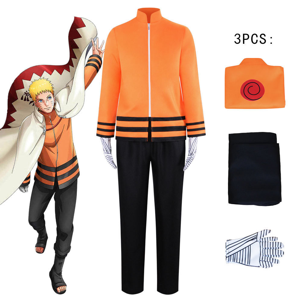 Naruto Uzumaki Cosplay Costume | Boruto Movie Edition | Shopee Malaysia
