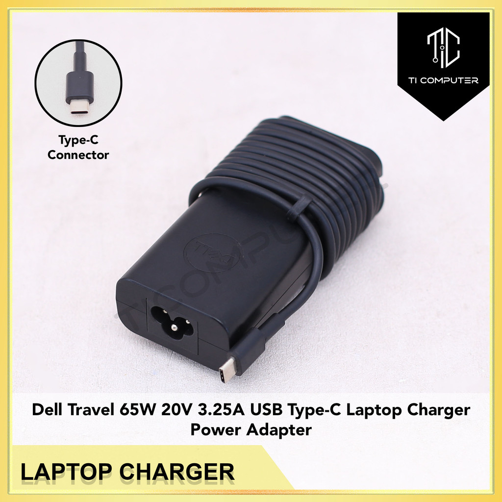 Dell 65W 20V 3.25A USB Type-C Laptop Charger LA65NM190 LPS SU10462 ...
