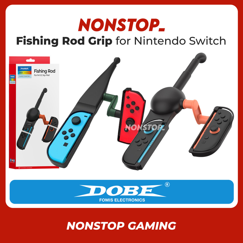 DOBE Fishing Rod Controller Comfort Grip For Nintendo Switch 2 Joy-Con ...