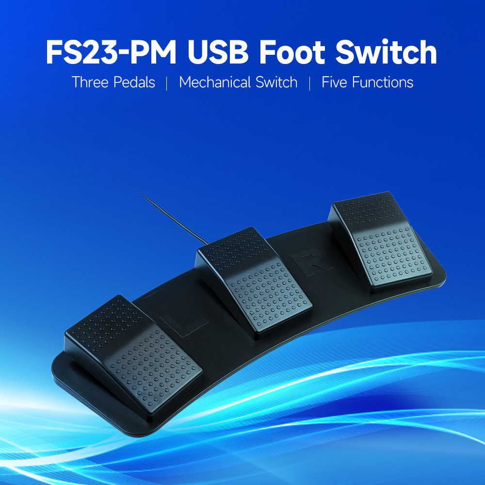 rrianfo-my ZJchao Foot Pedal PC Ustomized As Shortcut Key Multi Media ...