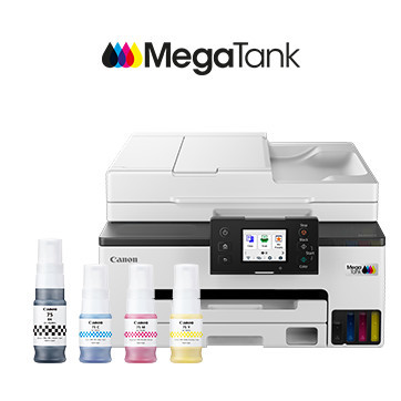 CANON MAXIFY GX2070 MegaTank Wireless Printer with Fax for Home Office ...