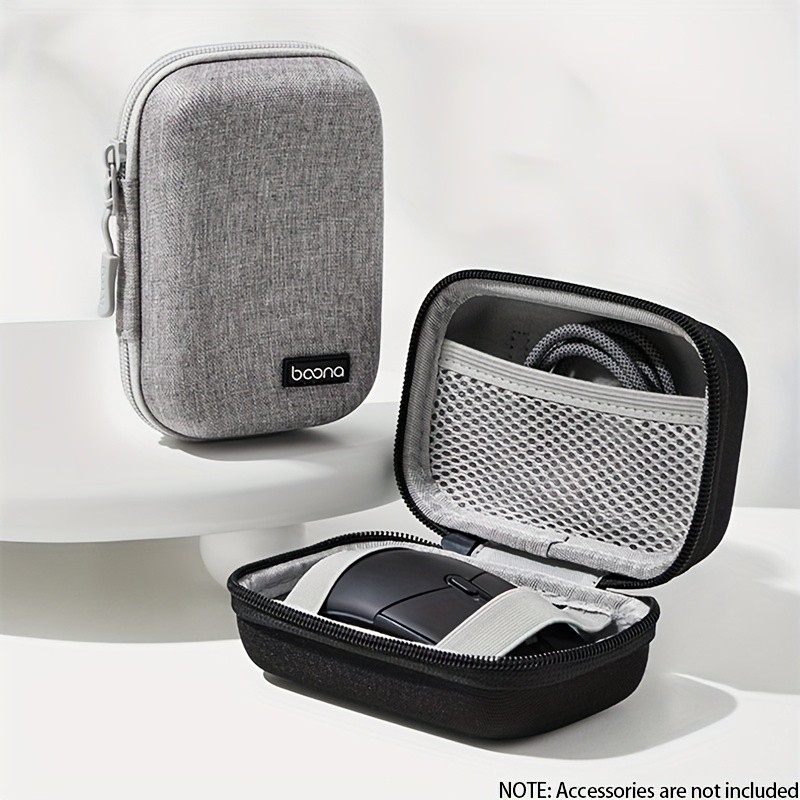 baona Travel Mouse Storage Bag Wireless Bluetooth Mouse Gadget Hard EVA ...
