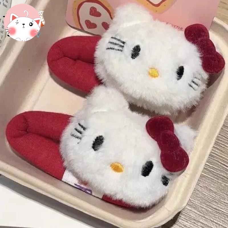 Kitty Cat Hairstyle Straight Hairstyle With Side Bangs Cute Cartoon ...