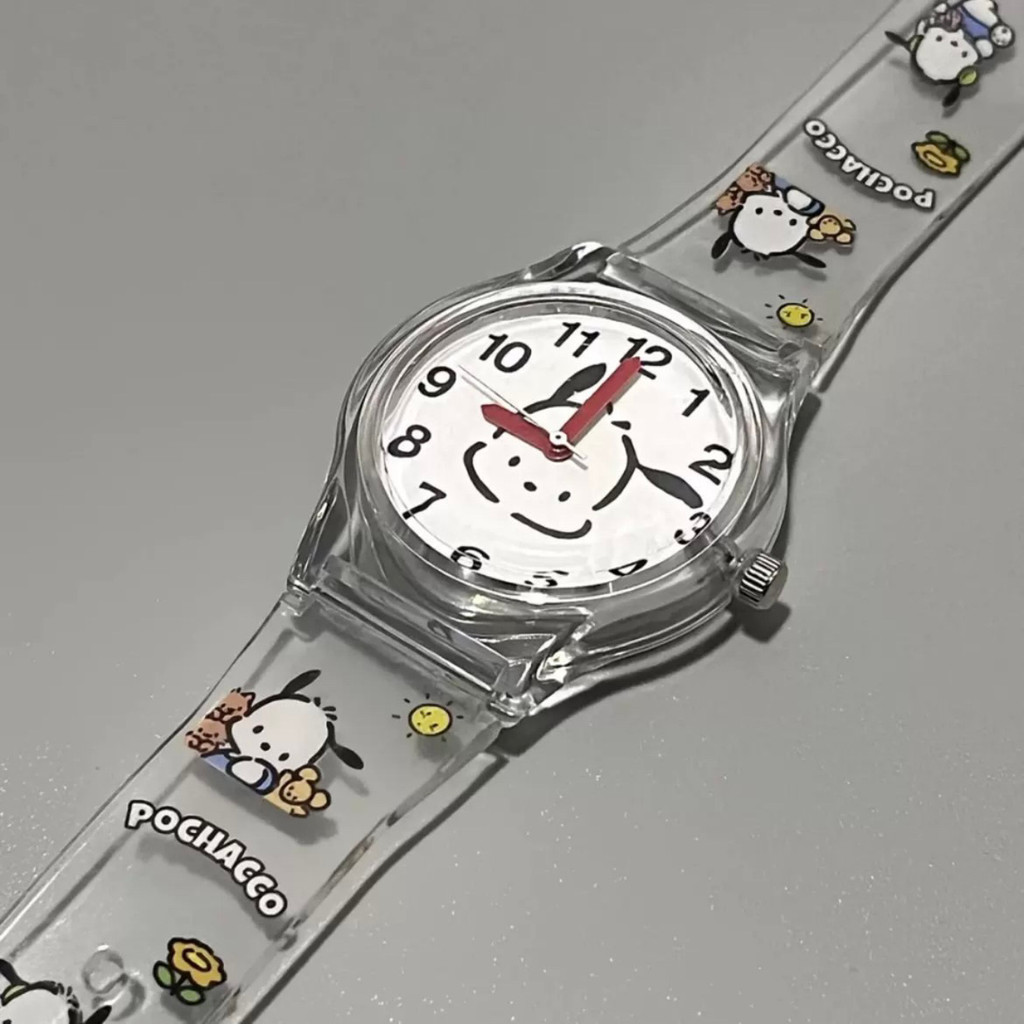 Pacha Dog Watch Cute High-value Wrist Watch Student Cartoon Transparent ...