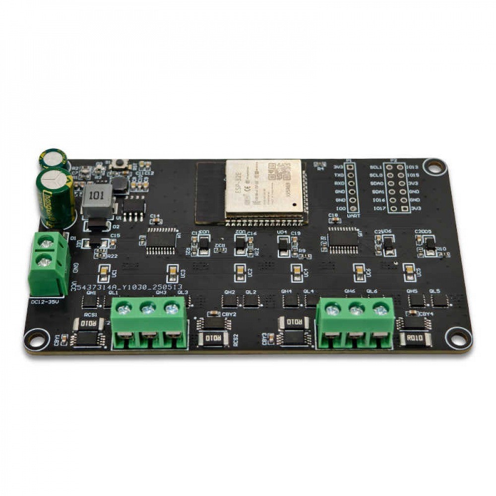 ESP32 Simple FOC Dual-way Brushless Motor Drive Board Onboard ESP32 ...