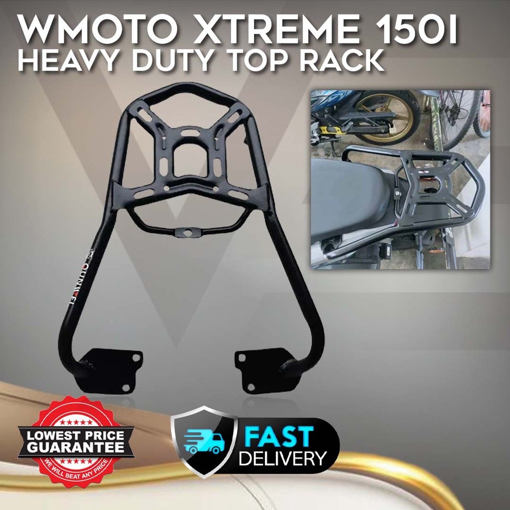 EMS Top Rack Wmoto Xtreme 150i Heavy Duty Rack Motorcycle | Shopee Malaysia