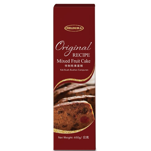 Mildura Premium Rich Fruit Cake (650g) Cosway (One4) | Shopee Malaysia