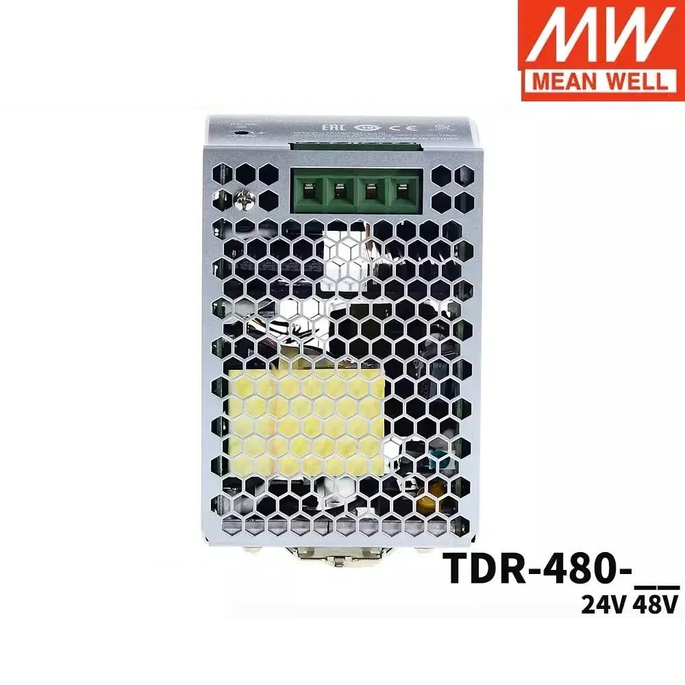 MEAN WELL TDR-480 TDR-480-24 24V 20A TDR-480-48 48V 10A 480WThree Phase Industrial DIN RAILwith ...